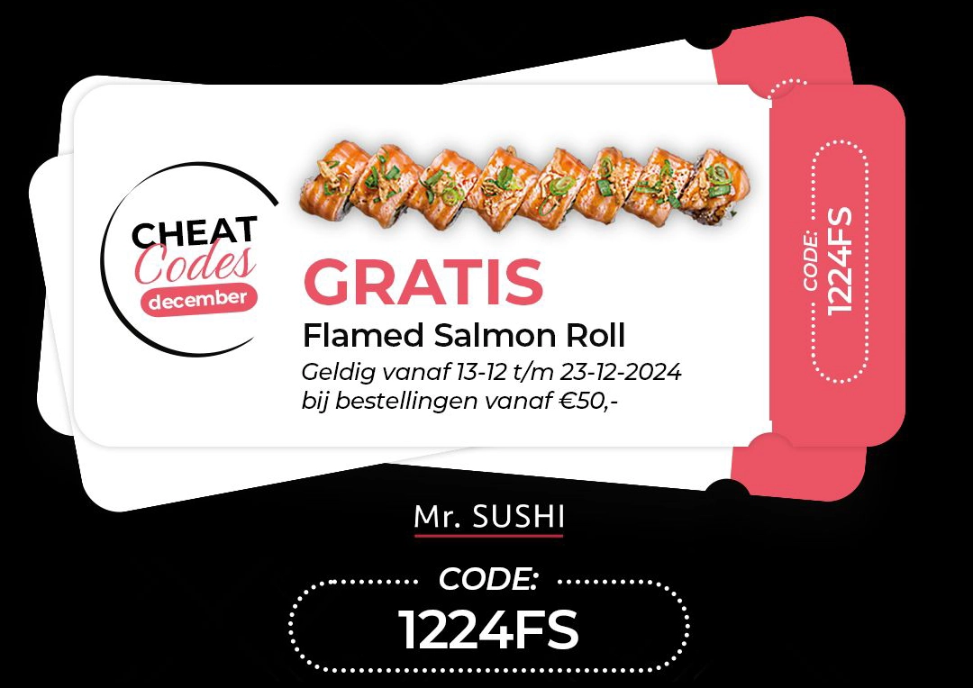 Sushi Utrecht | Beste vis, vega en vegan sushi! | Mr. Sushi