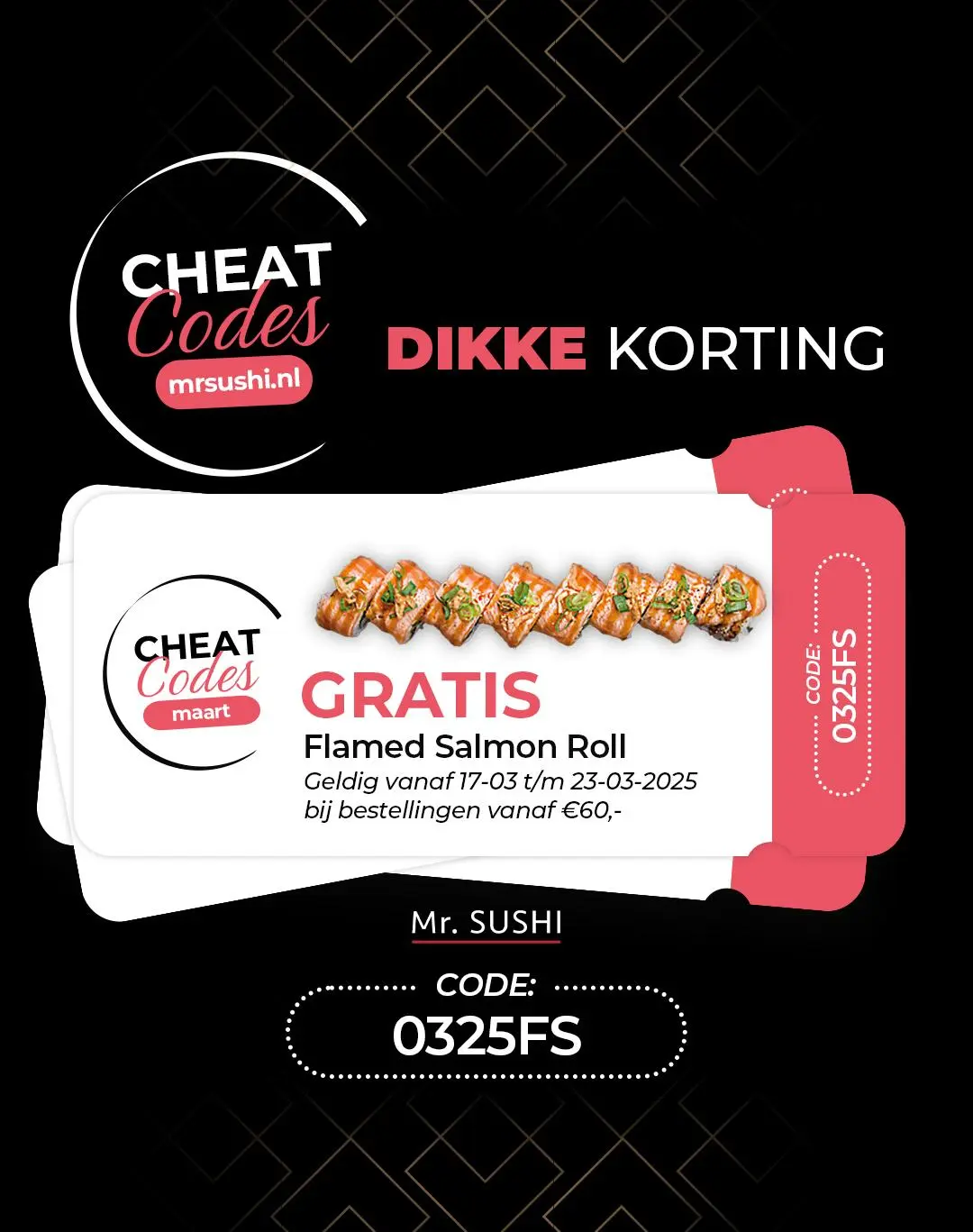 Sushi aanbiedingen en kortingen | Mr. Sushi